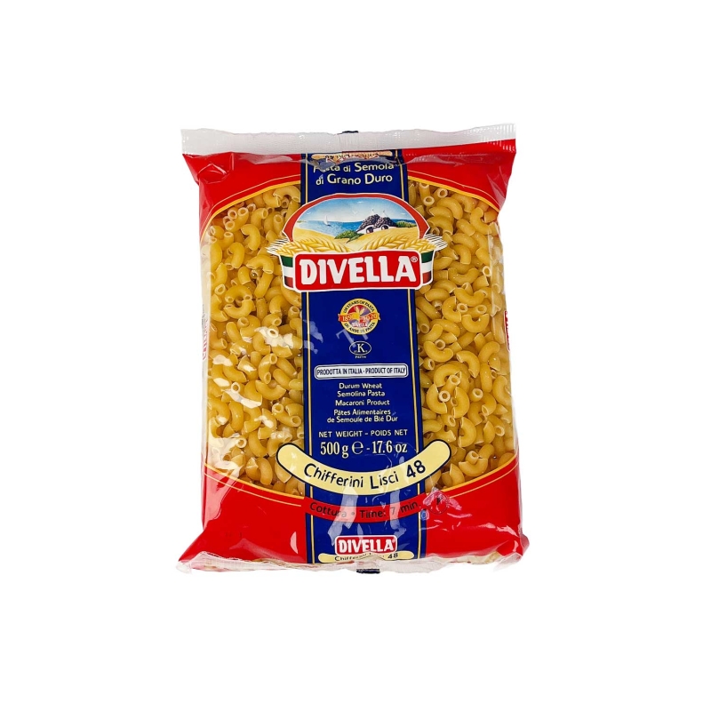 Divella Chifferini Lisci No. 48 Pasta 500g | buonsapore