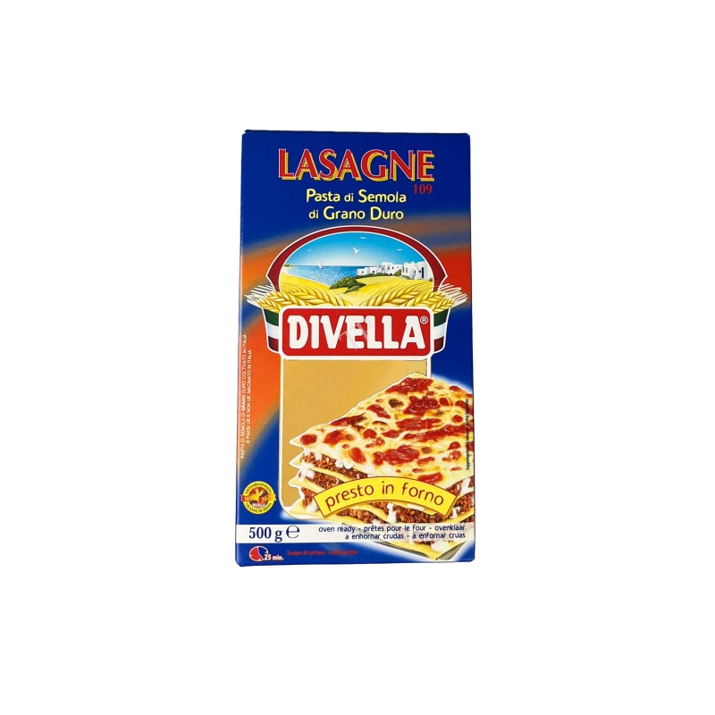 Divella Lasagna No. 109 Pasta 500g | buonsapore