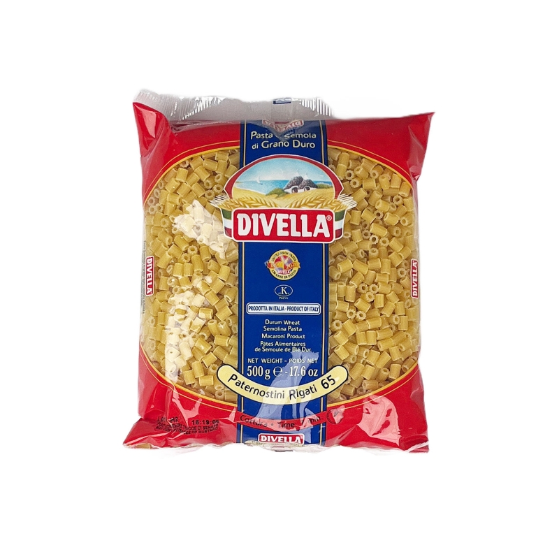 Divella Paternostini Rigati No. 65 Pasta 500g